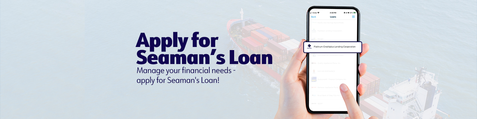 Apply for Seaman’s Loan | Platinum Creditplus Lending Corp.