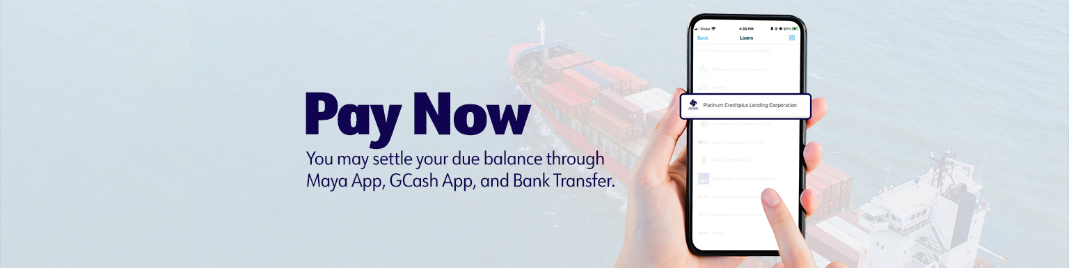 Pay Now | Platinum Creditplus Lending Corp.