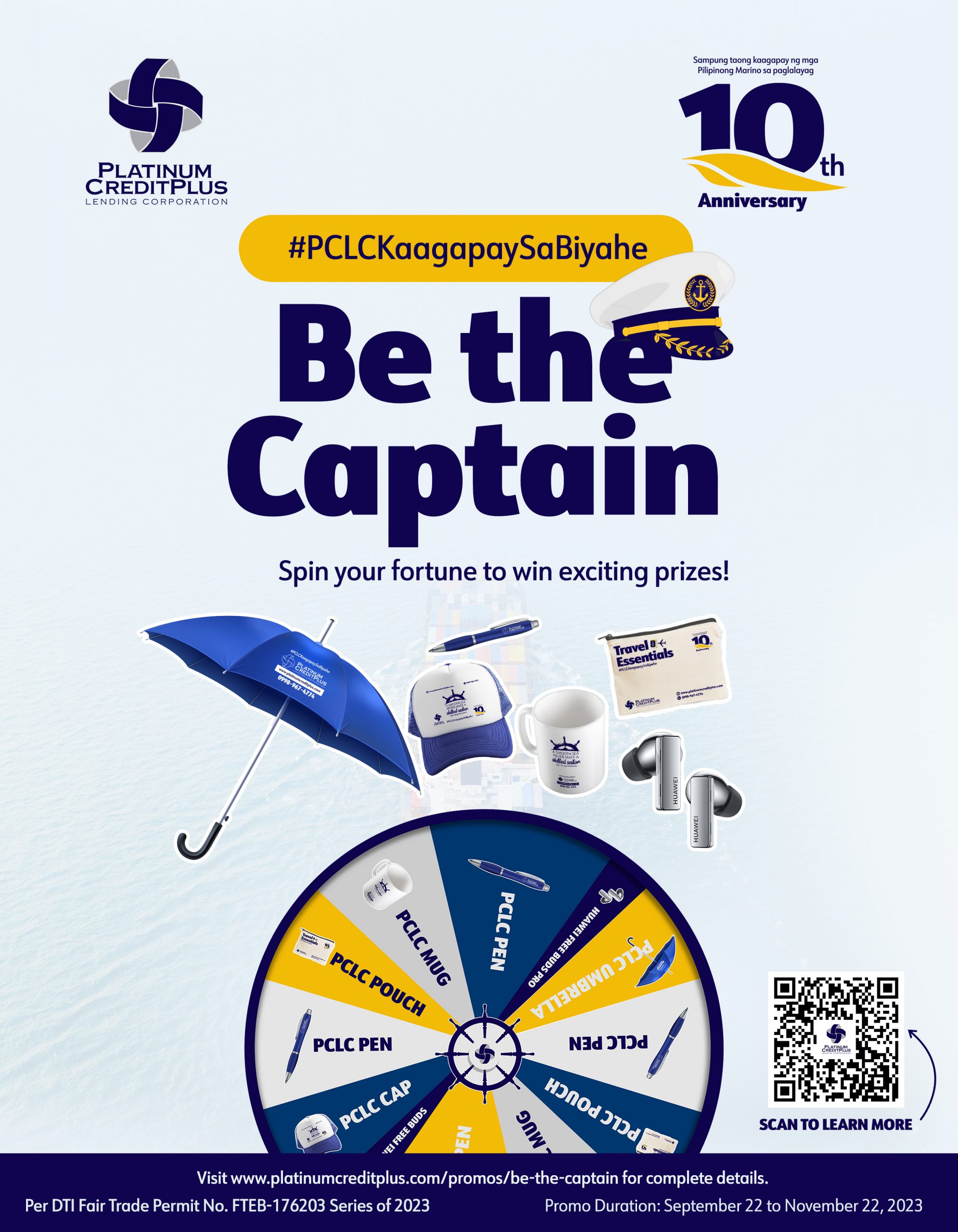Be the Captain | Platinum Creditplus Lending Corp.